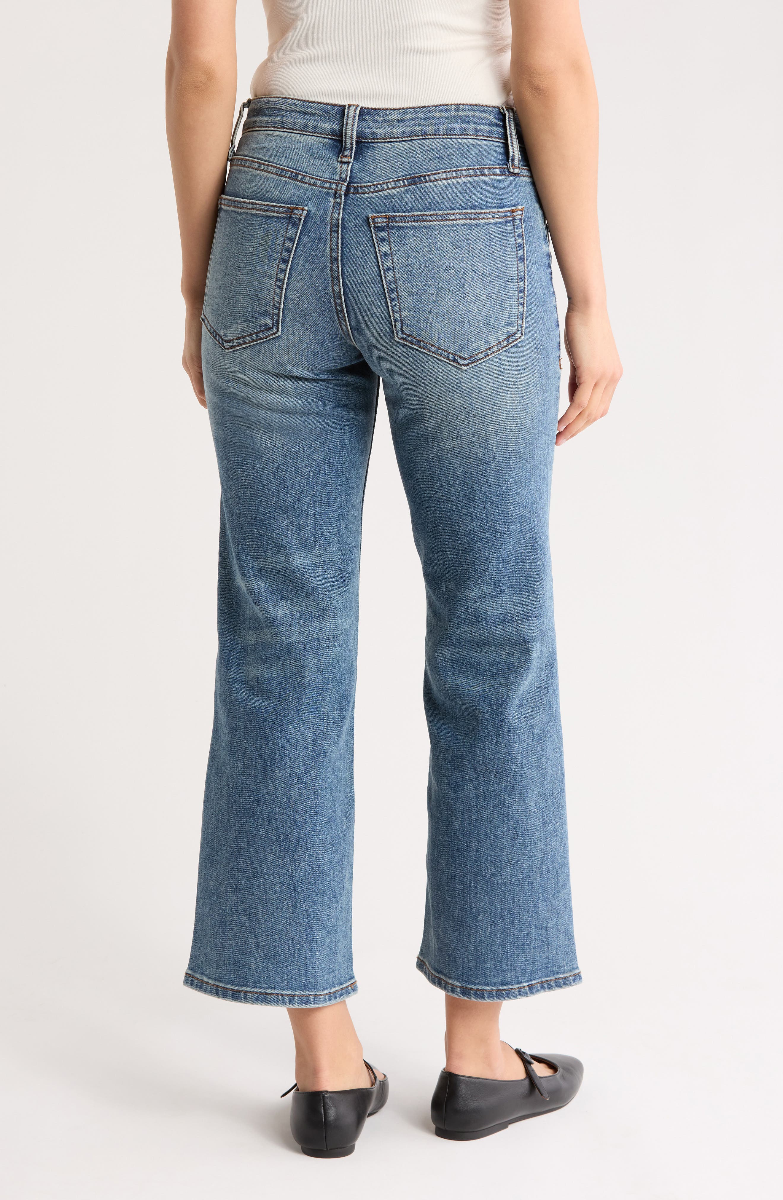 STS Blue Faye High Waist Wide Leg Jeans | Nordstromrack