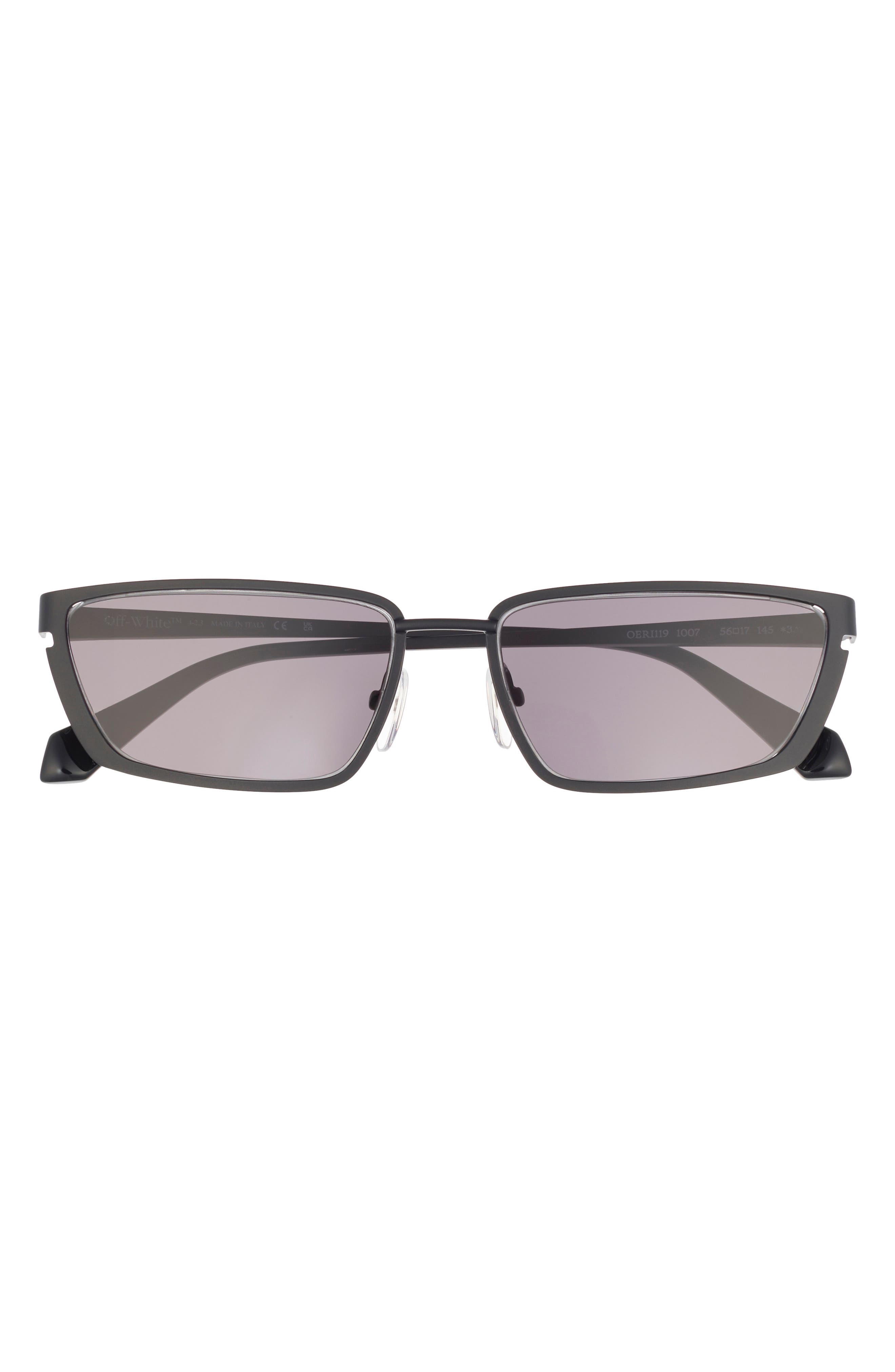 Off-White 56mm Richfield Rectangle Metal Sunglasses | Nordstromrack