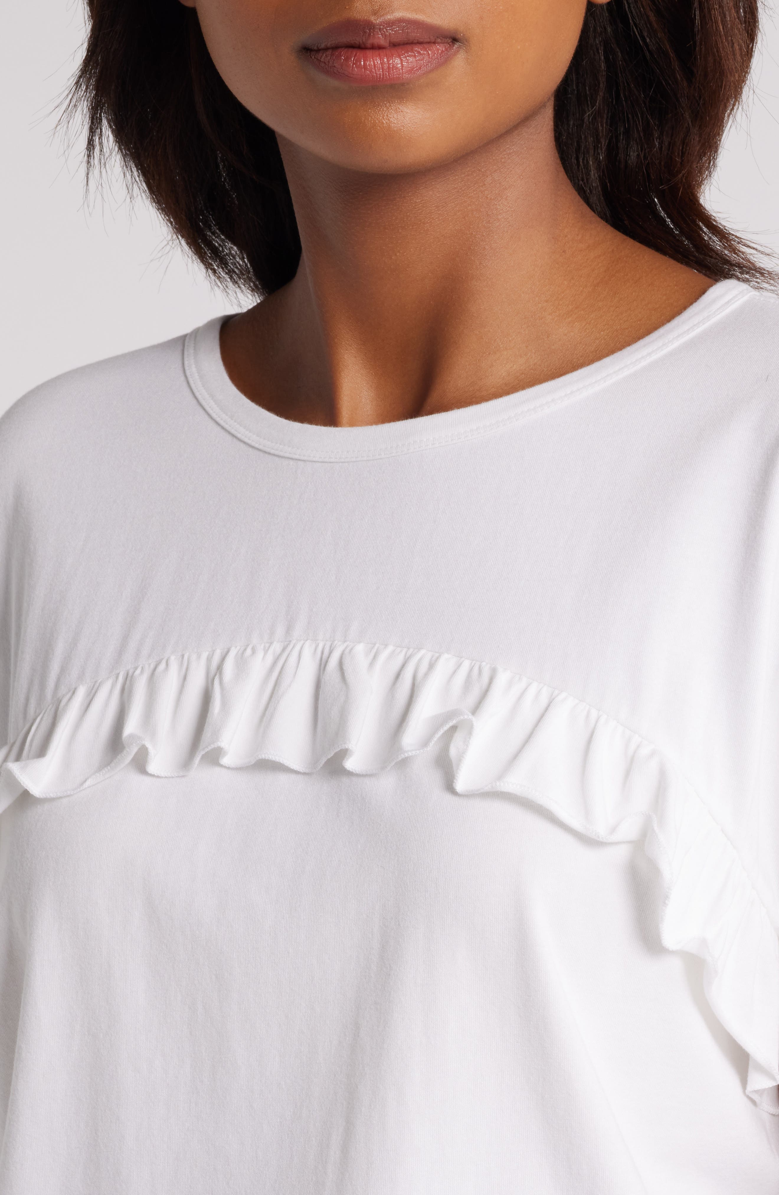 Caslon® Ruffle Trim Top | Nordstromrack