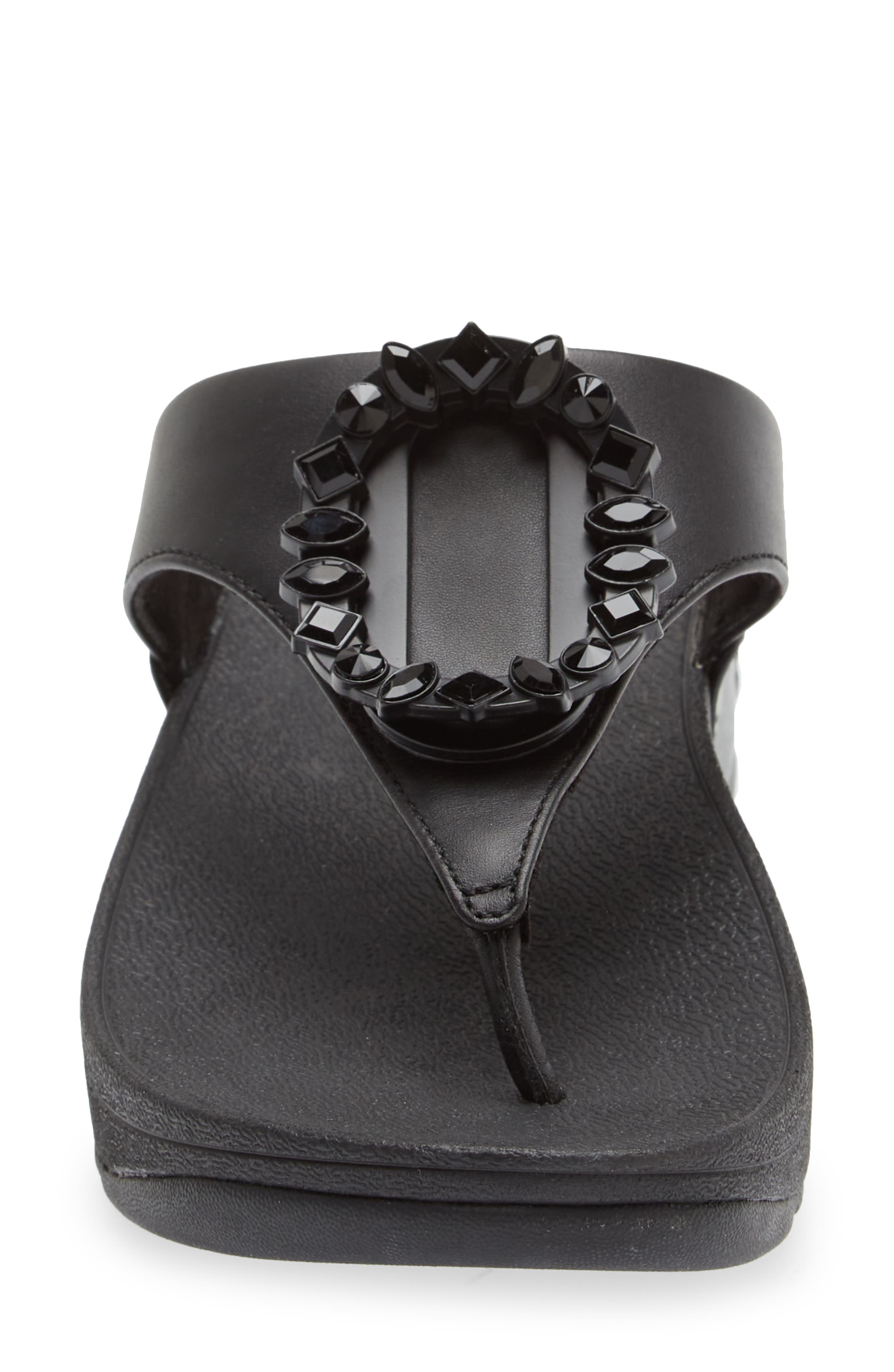 FitFlop Lulu Crystal Charm Flip Flop (Women) | Nordstrom