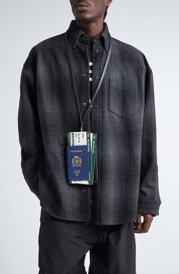 Balenciaga Passport Leather Phone Case | Nordstrom Balenciaga Passport Leather Phone Case | Nordstrom