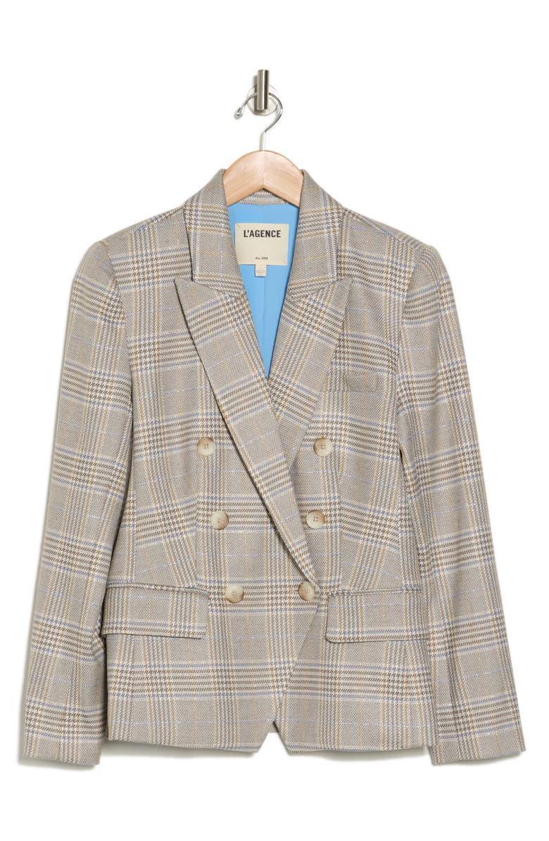 L'AGENCE Kenzie Double Breasted Blazer | Nordstromrack
