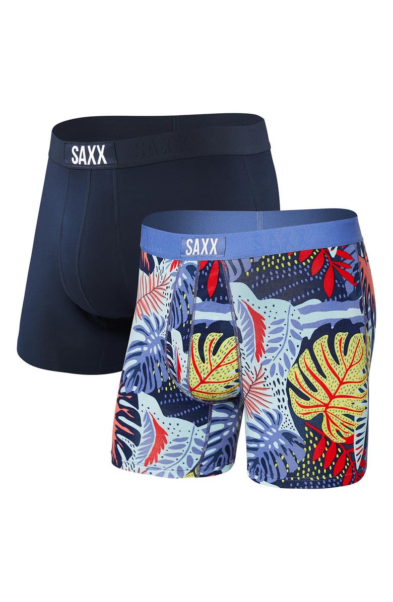 SAXX Vibe Super Soft 2-Pack Slim Fit Boxer Briefs | Nordstrom
