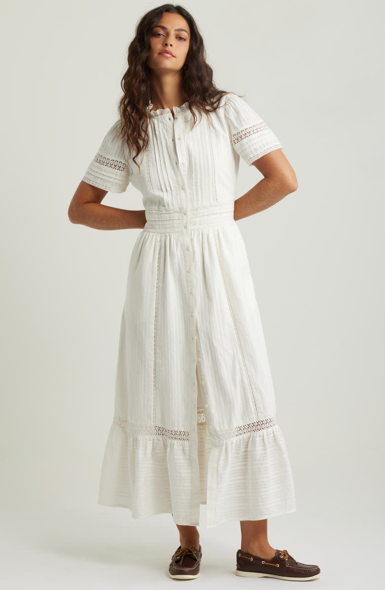 Treasure & Bond Lace Trim Maxi Dress | Nordstromrack