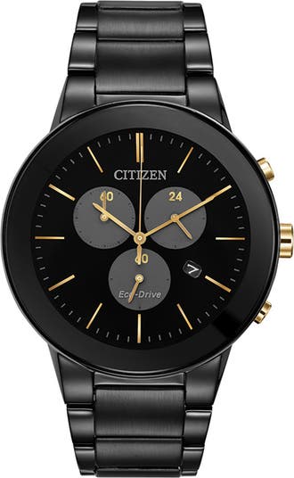 Citizen Men's Standard Stainless Steel Eco-Drive Watch, 43mm ...
