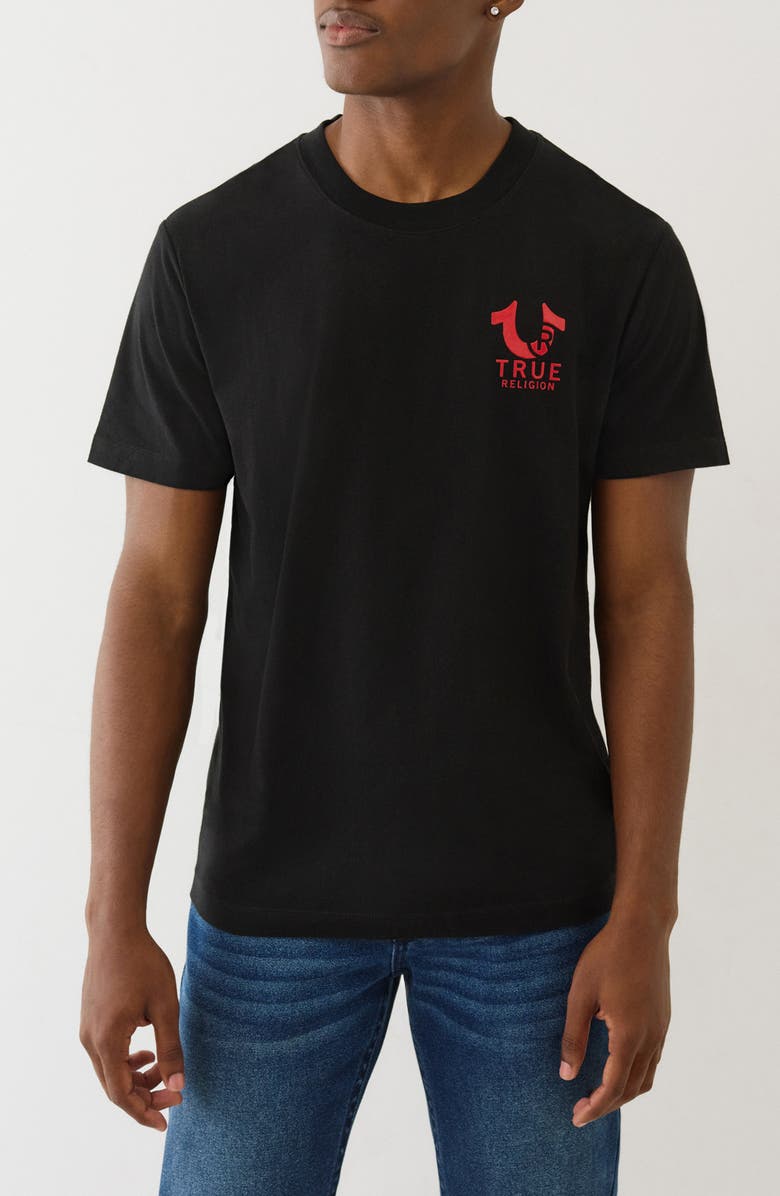 True Religion Mixed Logo Graphic T-Shirt | Nordstromrack