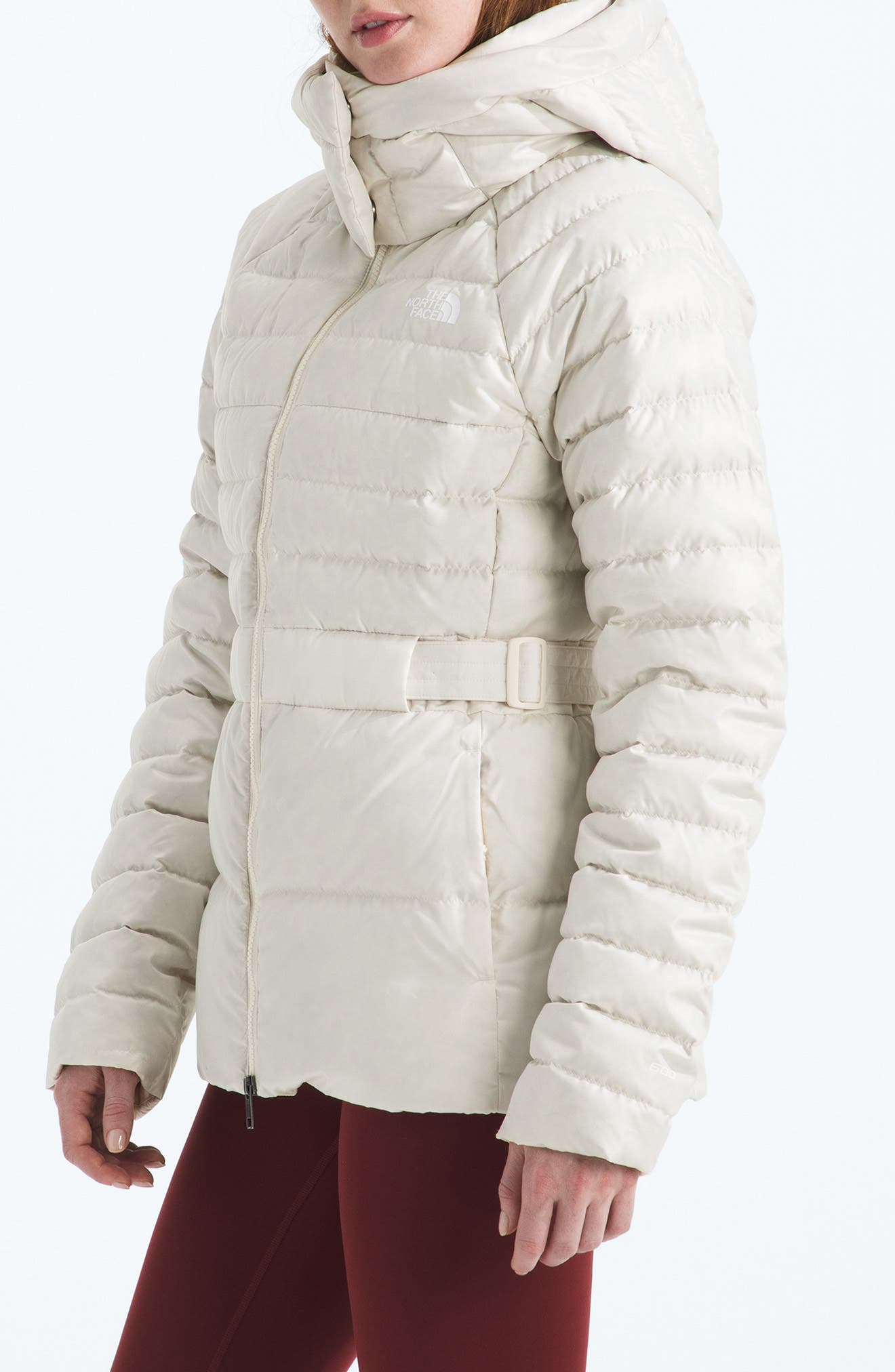 Metropolis Water Repellent 600 Fill Power Down Hooded Jacket (Women ...