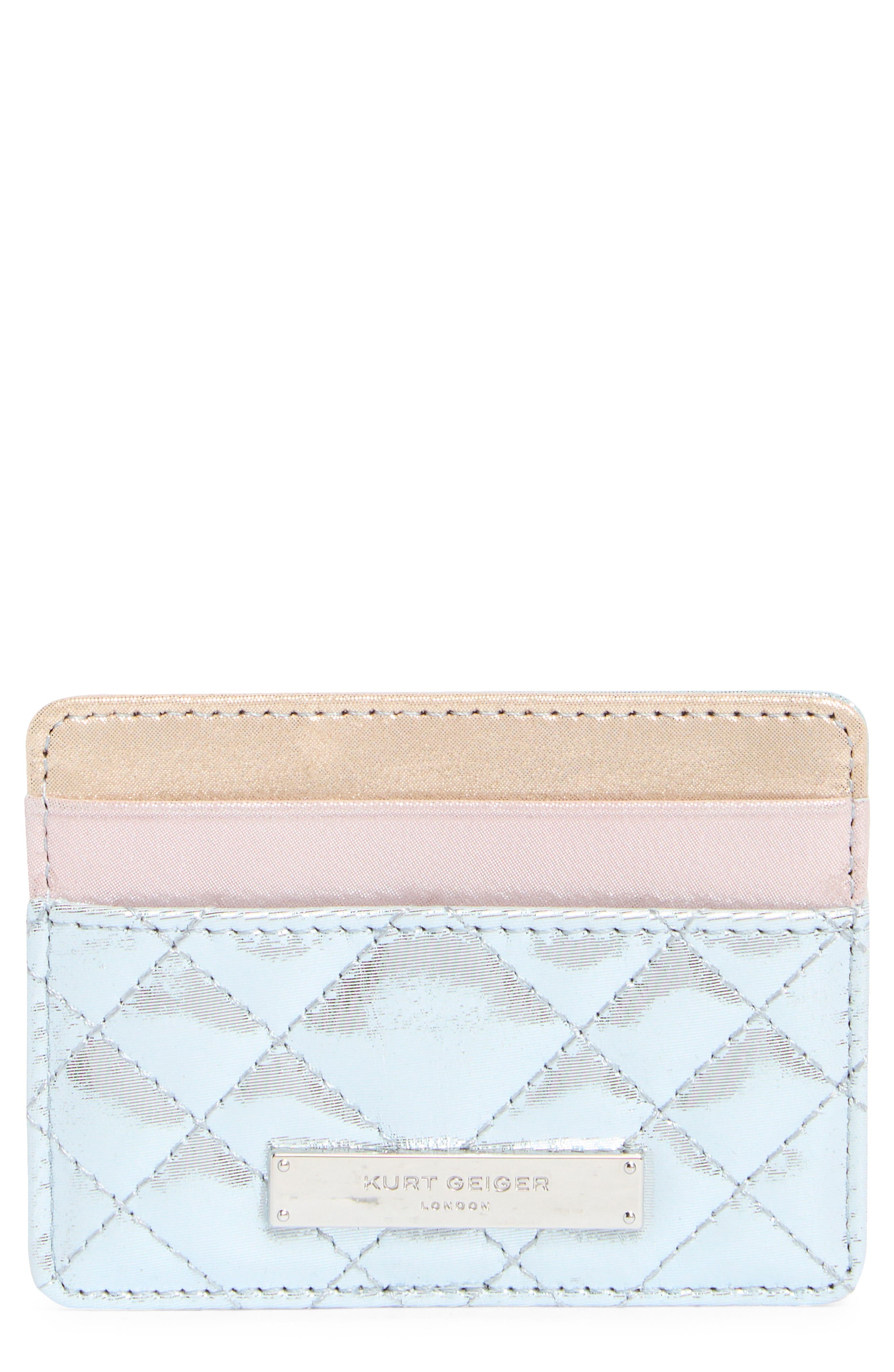Kurt Geiger London Mini Brixton Leather Card Case | Nordstromrack