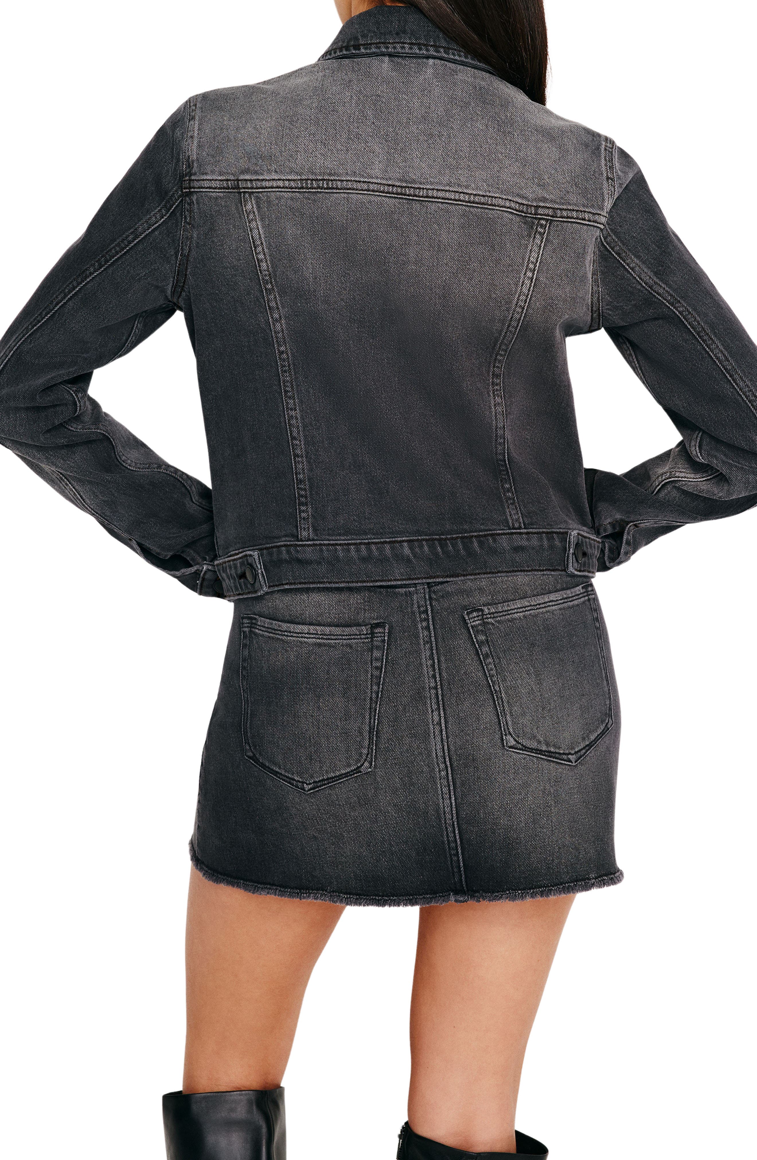 Good American Committed to Fit Denim Jacket | Nordstromrack