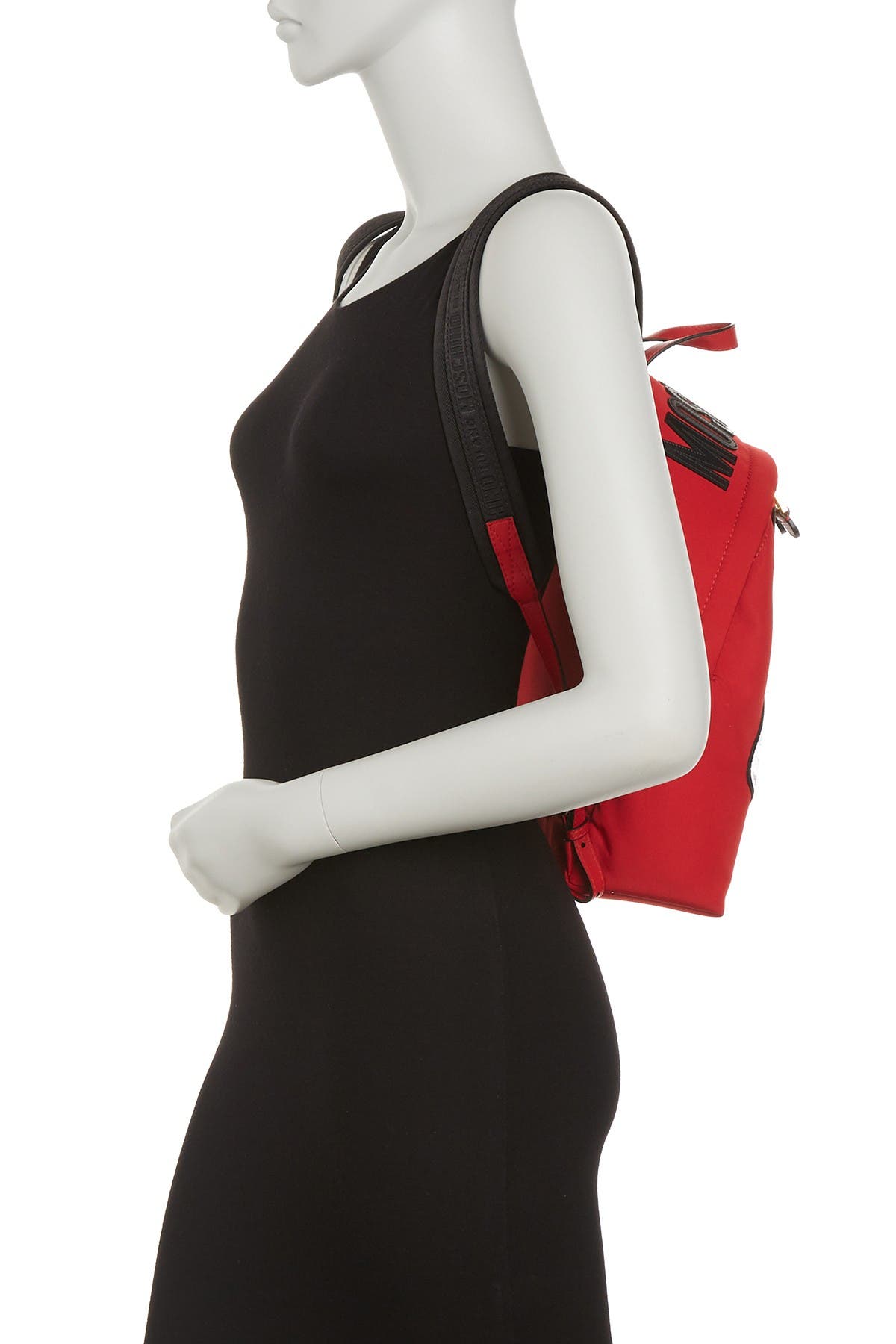 Moschino Teddy Bear Logo Two-Tone Backpack | Nordstromrack