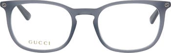 Gucci Core 54mm Square Optical Frames | Nordstromrack