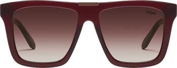 QUAY Name Drop 55mm Square Sunglasses | Nordstromrack