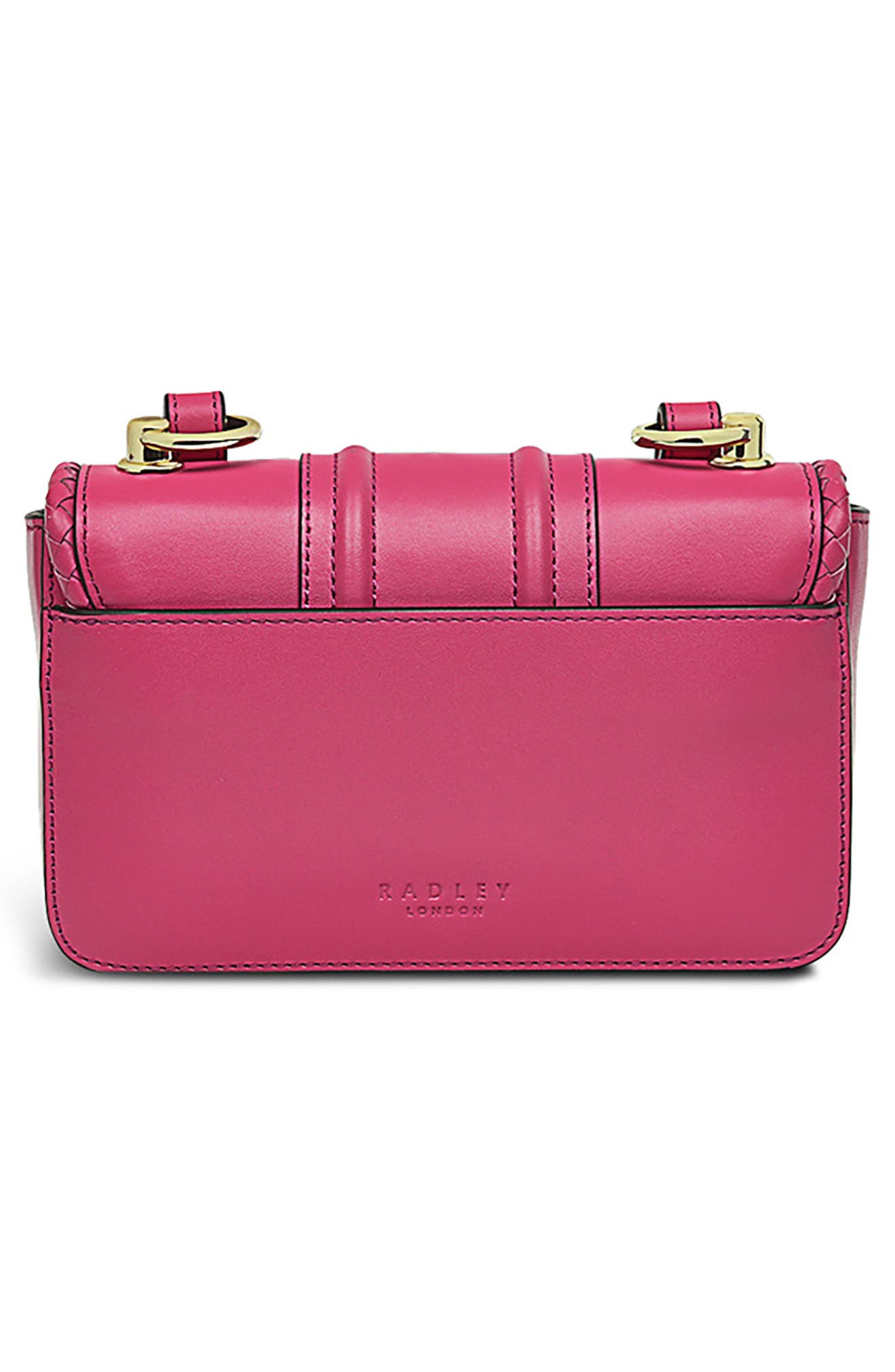 Radley Hanley Close Weave Mini Flap Leather Crossbody Bag | Nordstromrack