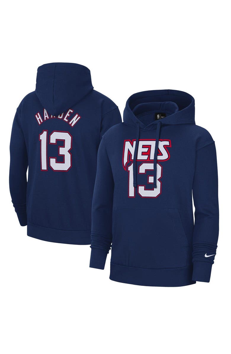 Nike Men's Nike James Harden Navy Brooklyn Nets 2021/22 City Edition ...