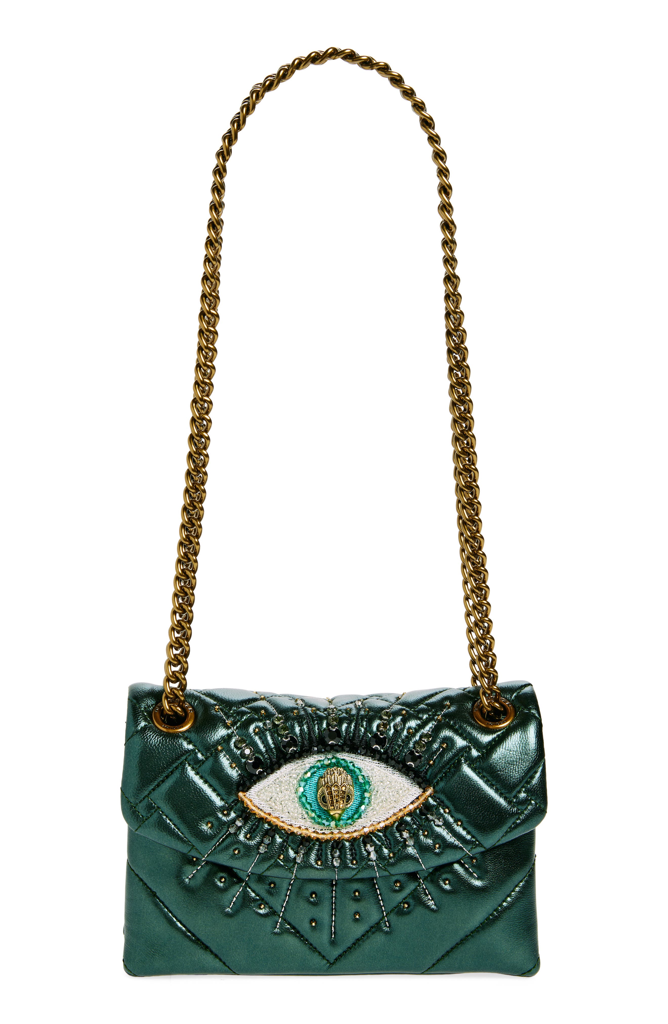 Kurt Geiger London Mini Kensington Eye Leather Shoulder Bag | Nordstromrack