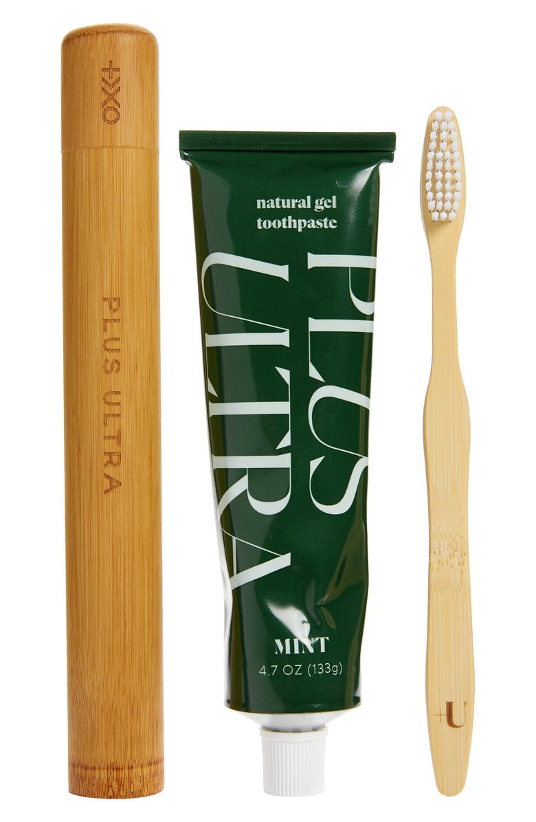 PLUS ULTRA The Plus Ultra Travel Toothbrush & Toothpaste Kit | Nordstrom