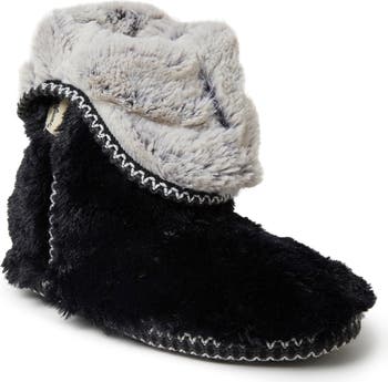 DEARFOAMS Beth Furry Fold-Over Slipper (Women) | Nordstromrack