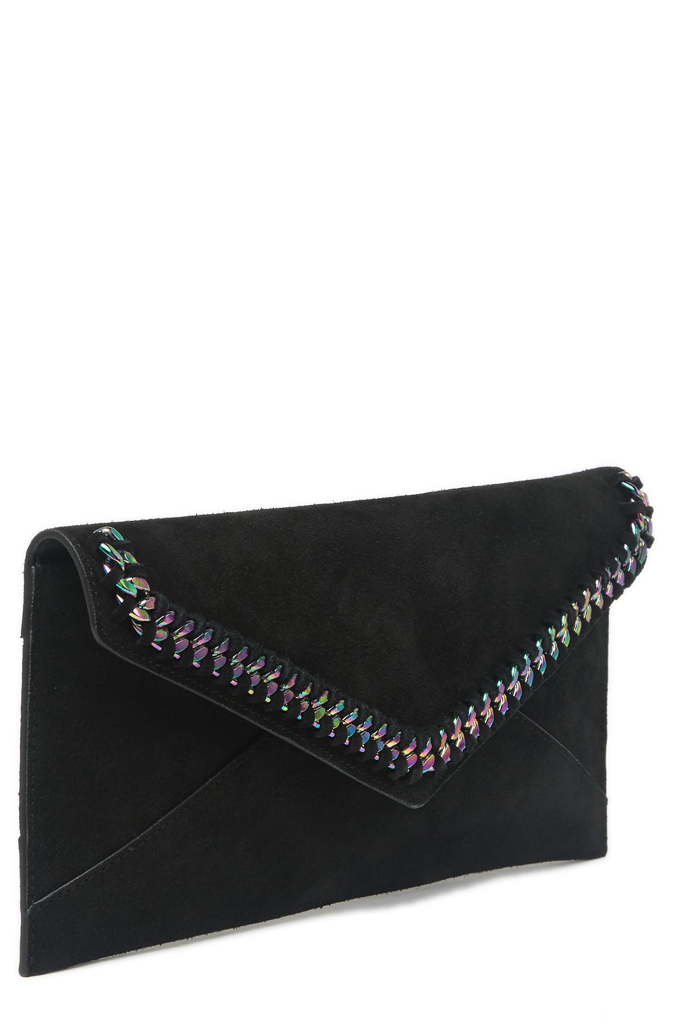 Rebecca Minkoff Leo East West Clutch with Chain Inset | Nordstromrack
