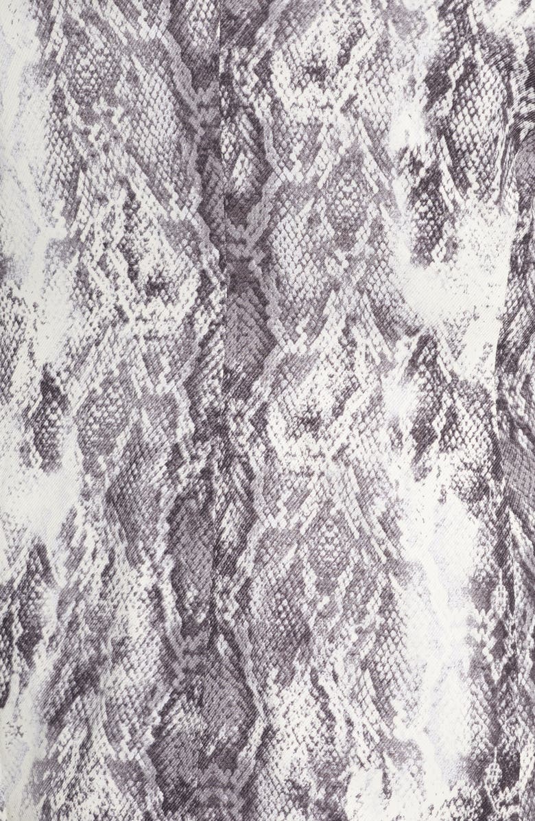 Vince Camuto Demure Snake Print Notch Collar Jacket | Nordstromrack