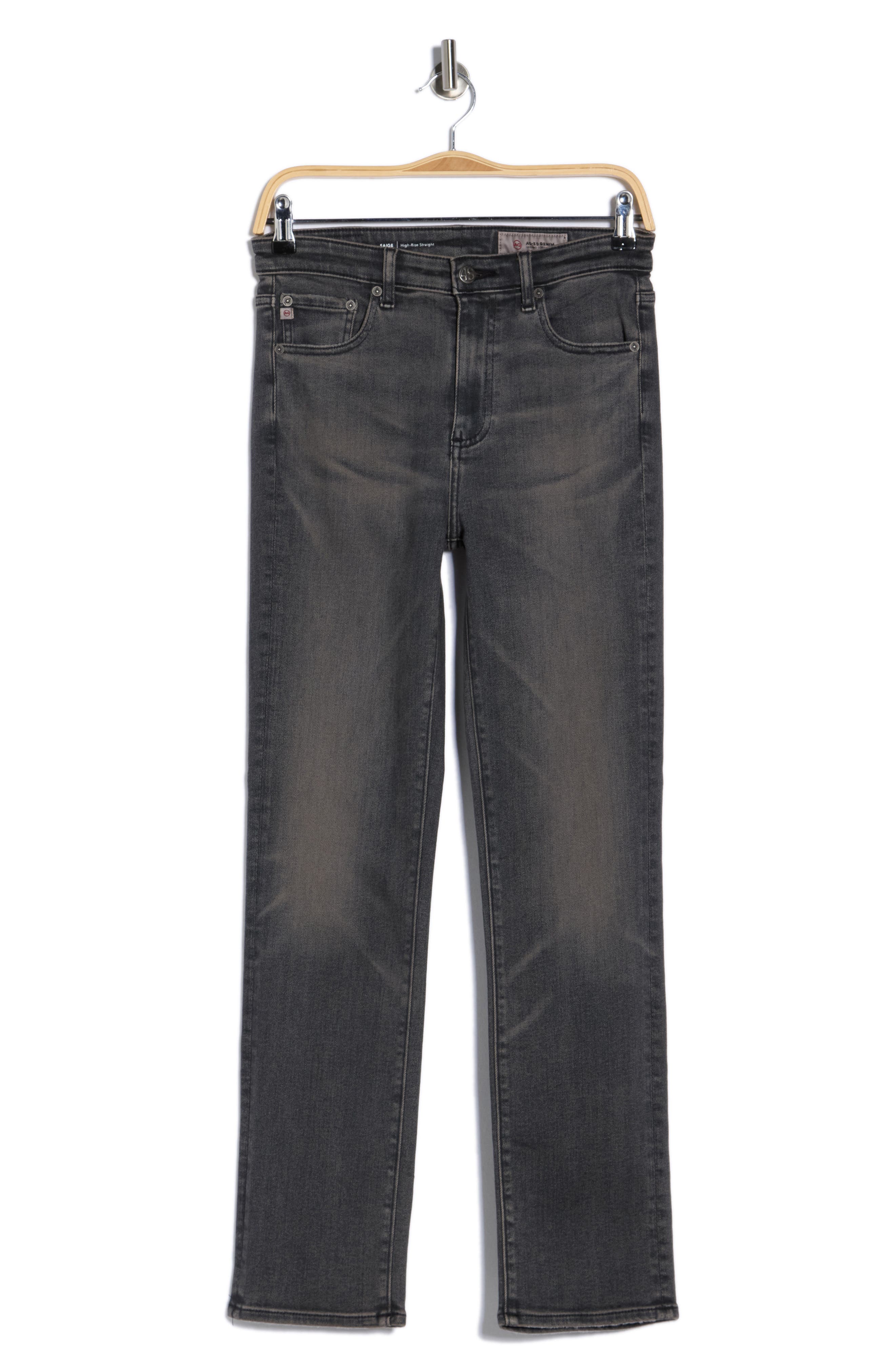 AG Saige High Waist Straight Leg Jeans | Nordstromrack