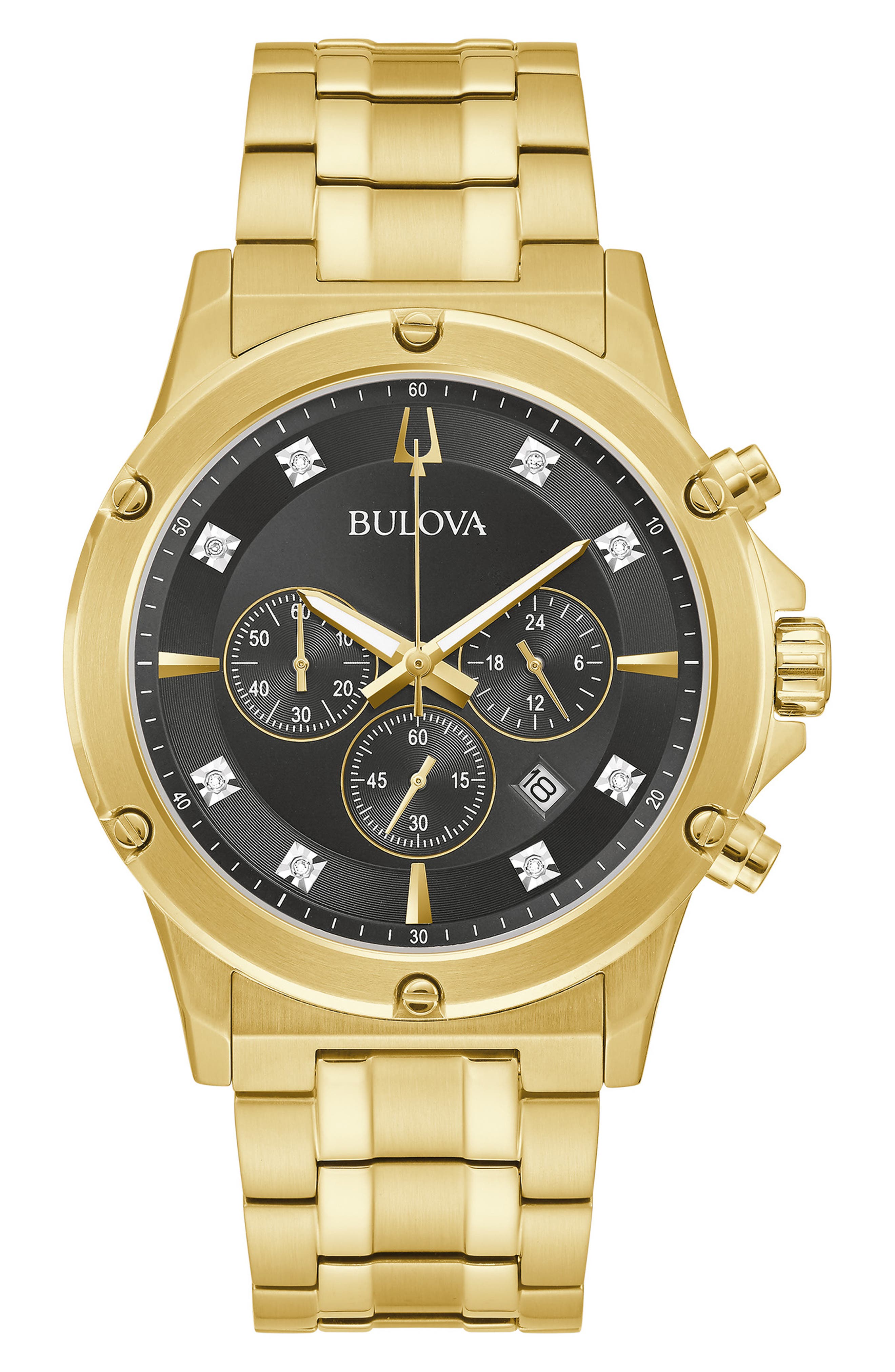 BULOVA Multifunction Chronograph Quartz Bracelet Watch, 42mm ...