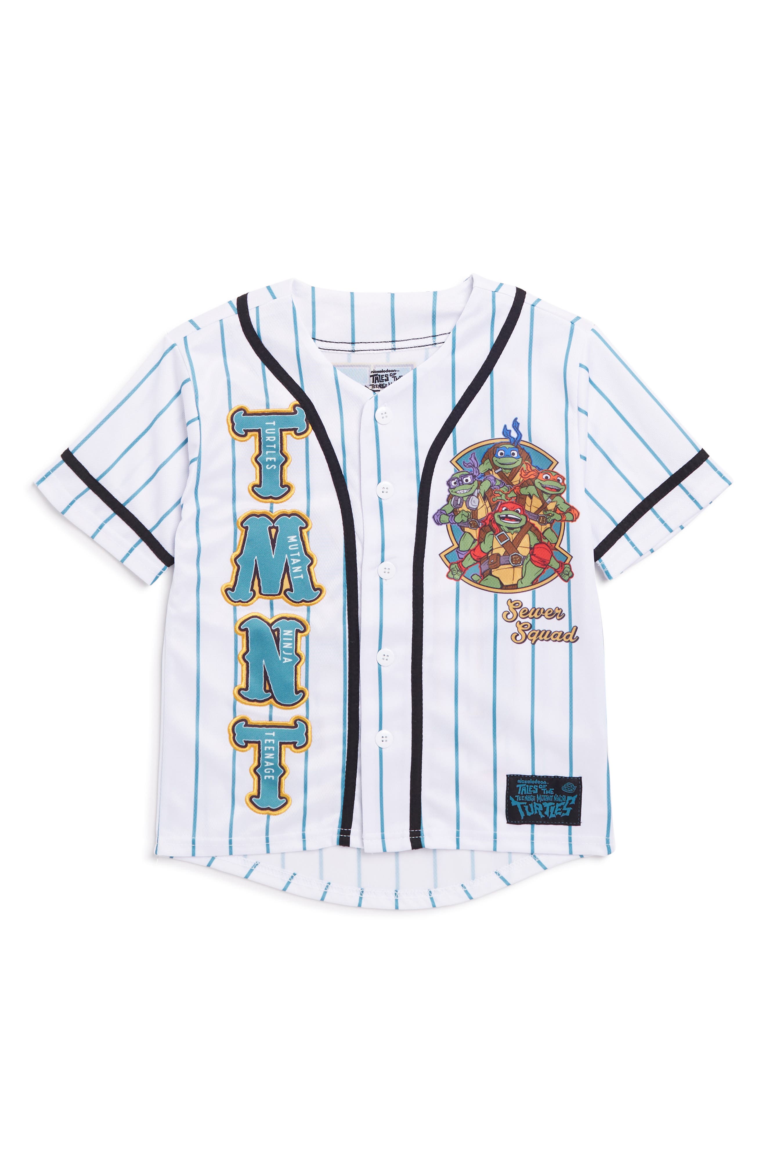 Freeze Kids' Teenage Mutant Ninja Turtles Varsity Baseball Jersey ...