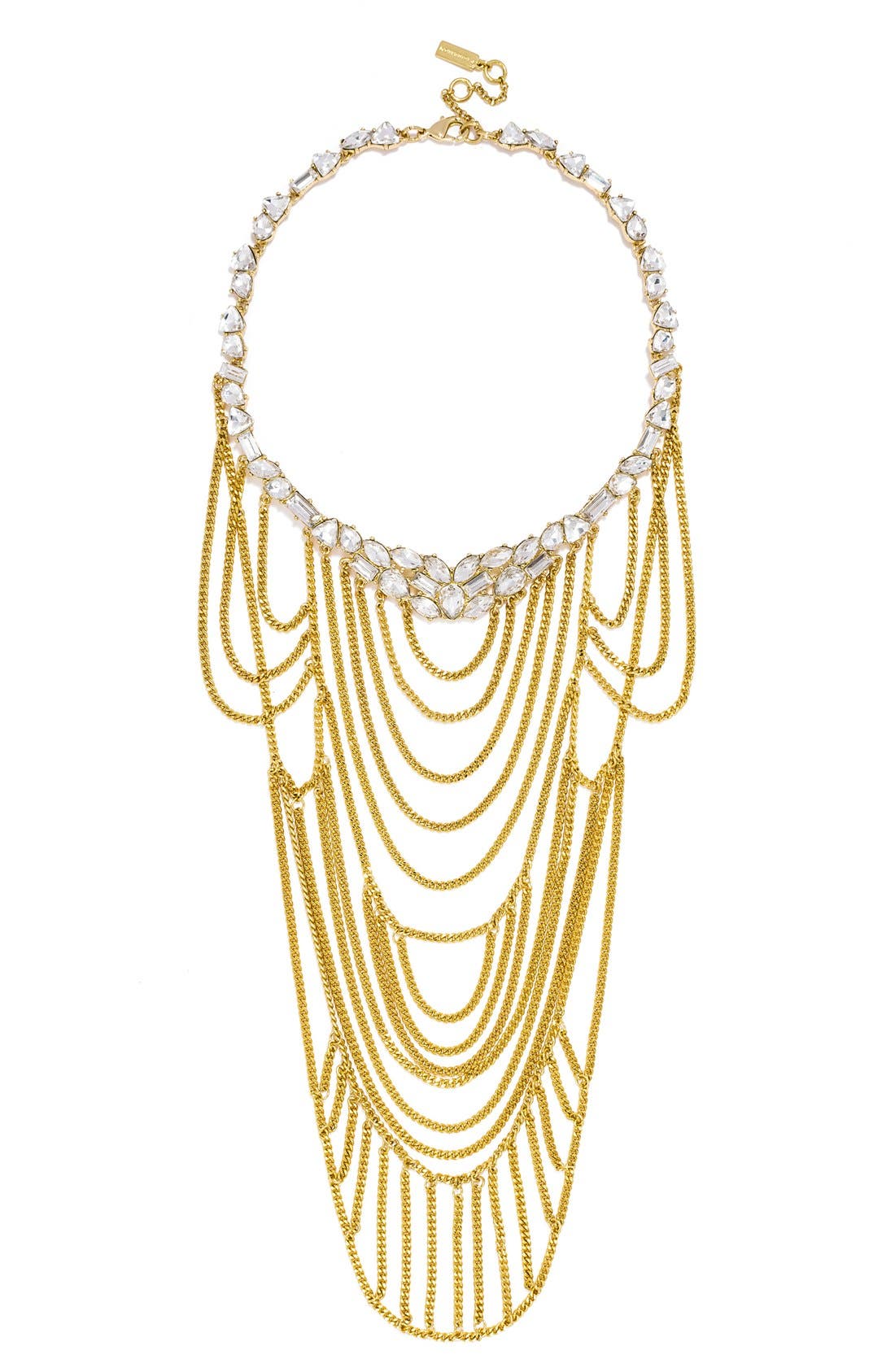 BaubleBar 'Flaxen' Chain Bib Necklace | Nordstrom