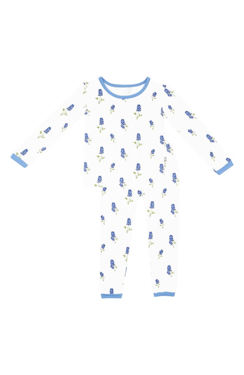 Kyte BABY Periwinkle Blue Bonnet 2-Piece Pajamas | Nordstromrack