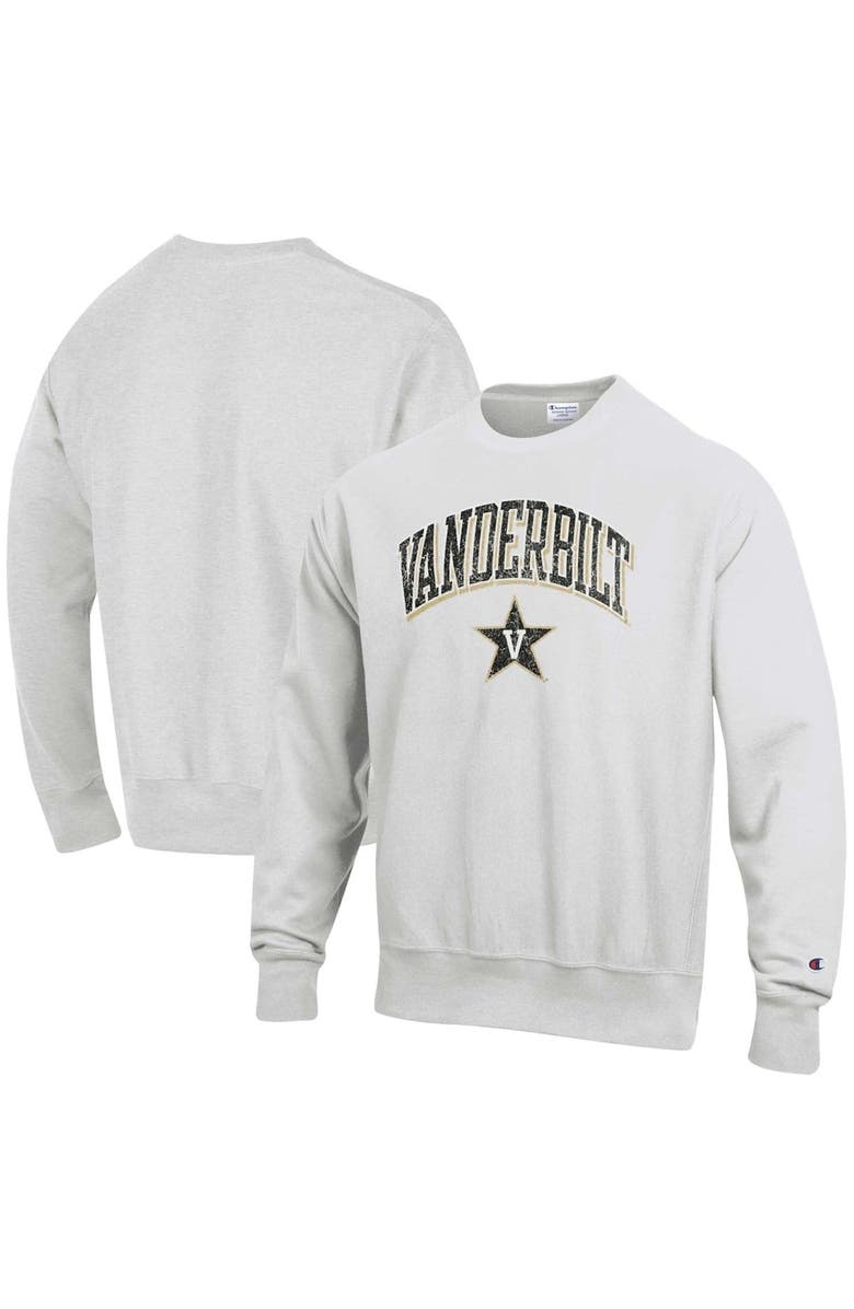 Champion Men's Champion Gray Vanderbilt Commodores Arch Over Logo ...