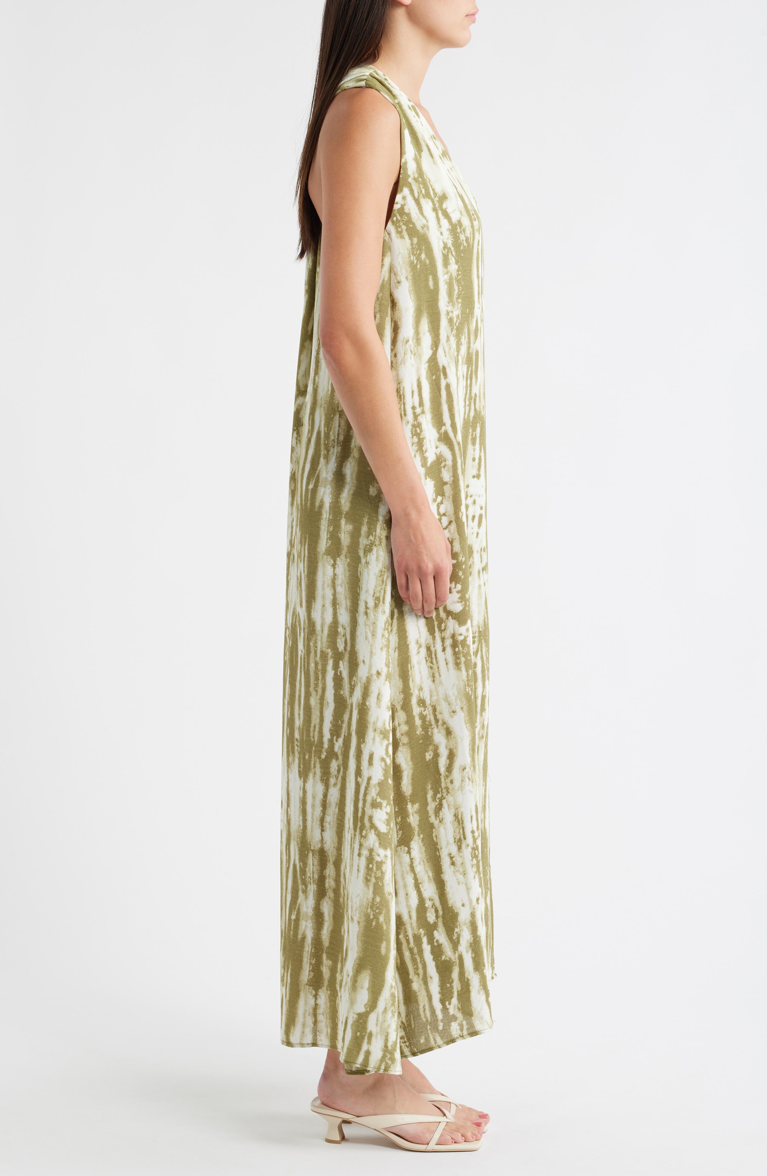 Halogen® Twist Back Sleeveless Maxi Dress | Nordstromrack