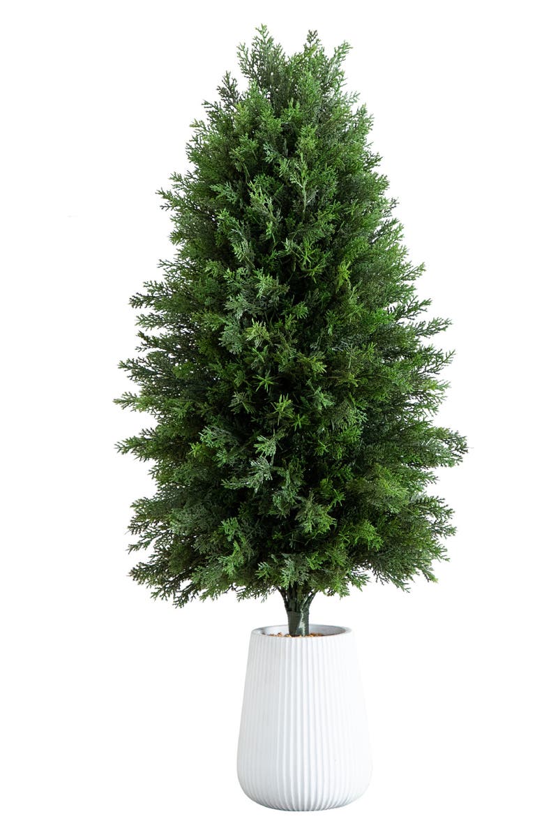 NEARLY NATURAL 3-Foot Potted Artificial Cedar Tree | Nordstromrack