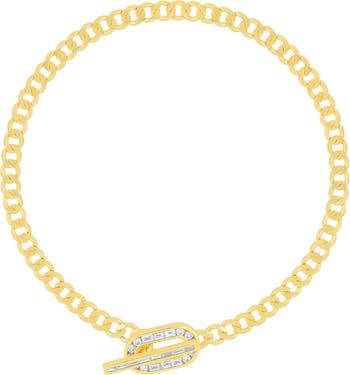 EF Collection Diamond Toggle Chain Bracelet | Nordstrom