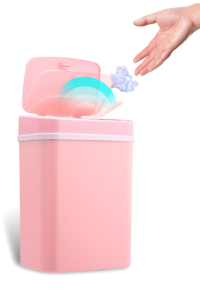 NINESTARS Pink Motion Sensor Trash Can - 12 liters | Nordstromrack