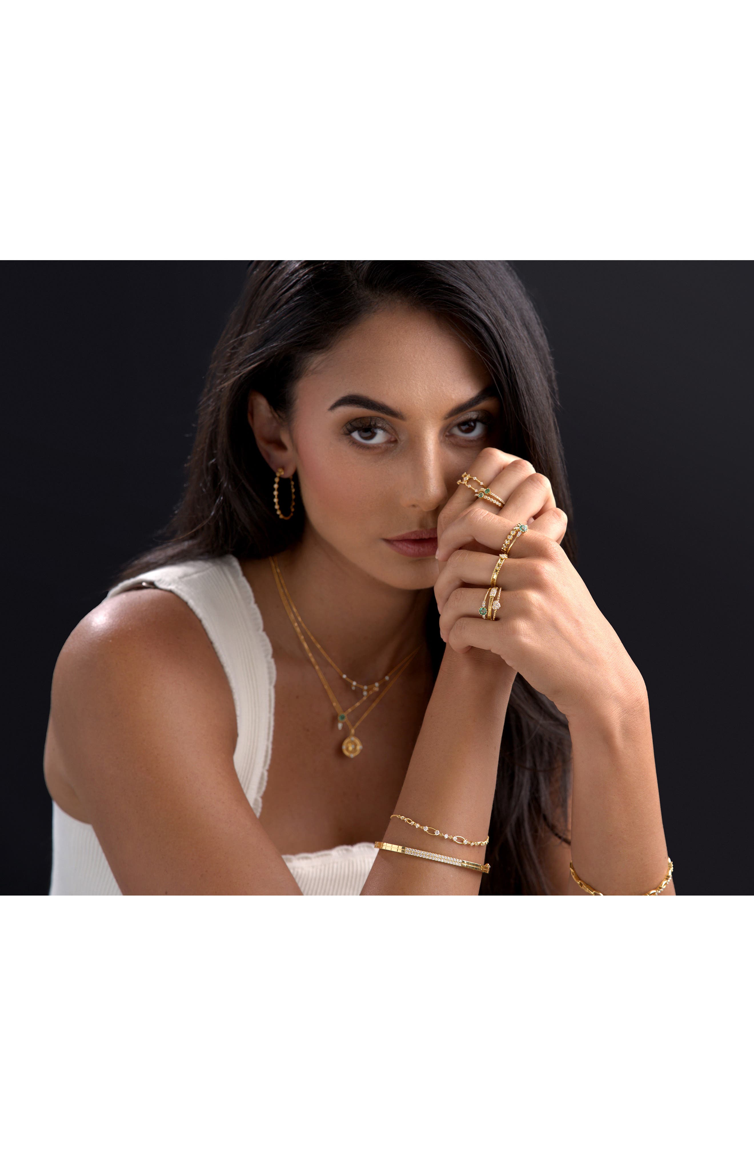 Bony Levy Mika Pavé Diamond Heart Stackable Ring - 0.13ct. | Nordstromrack