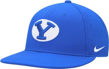Nike Men's Nike Royal BYU Cougars Aero True Baseball Performance Fitted ...