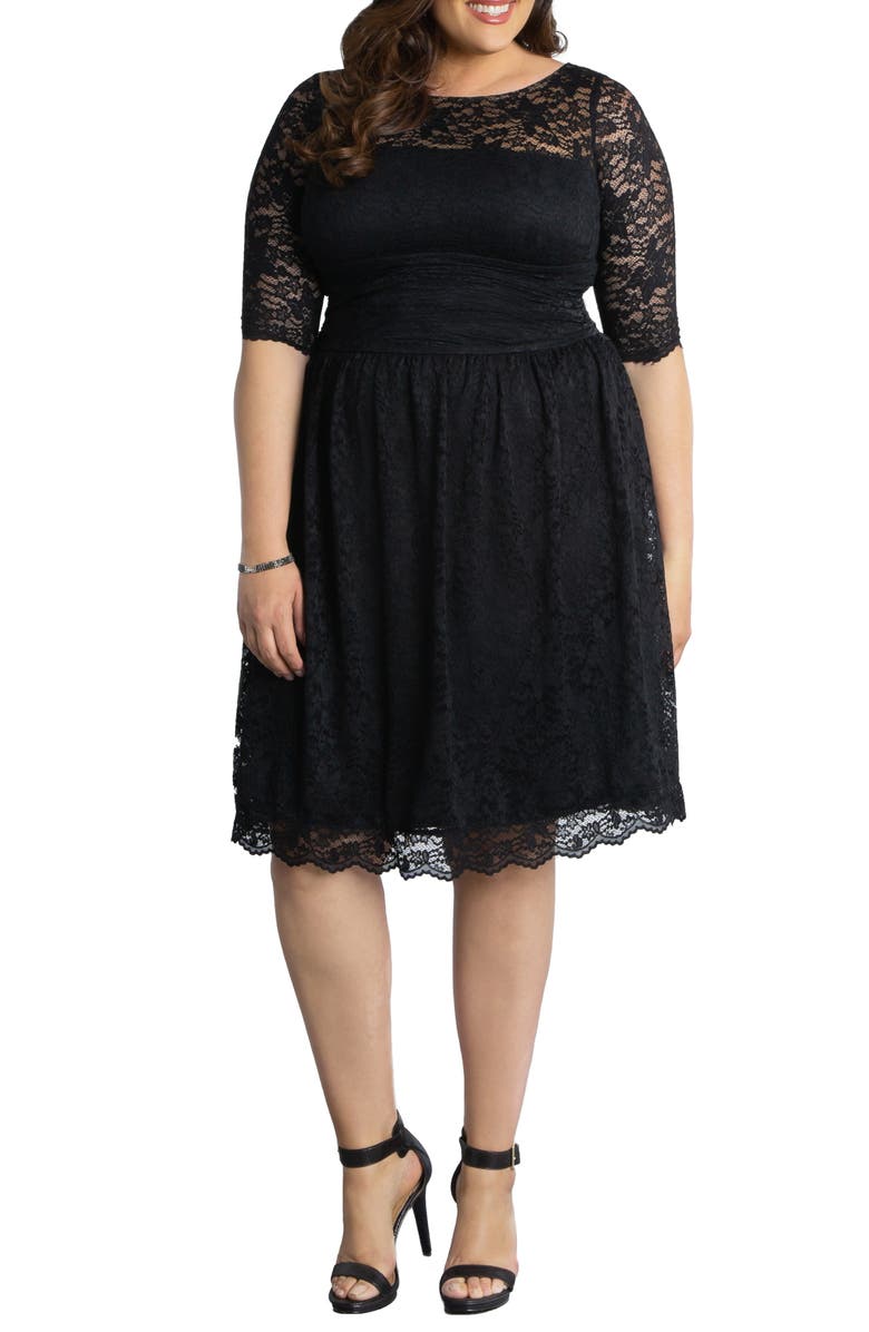 Kiyonna Luna Lace A-Line Dress | Nordstromrack