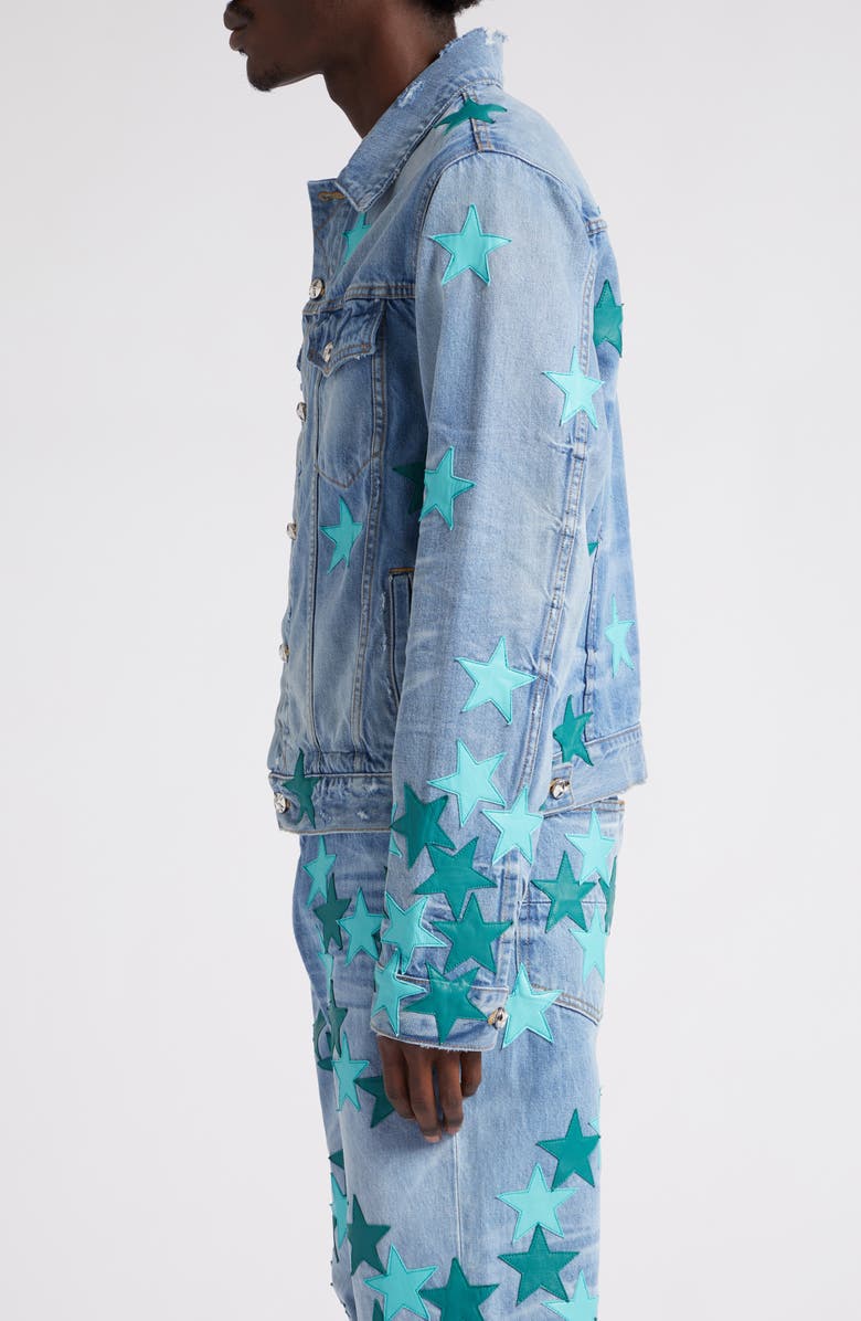 AMIRI Chemist Star Denim Trucker Jacket | Nordstromrack