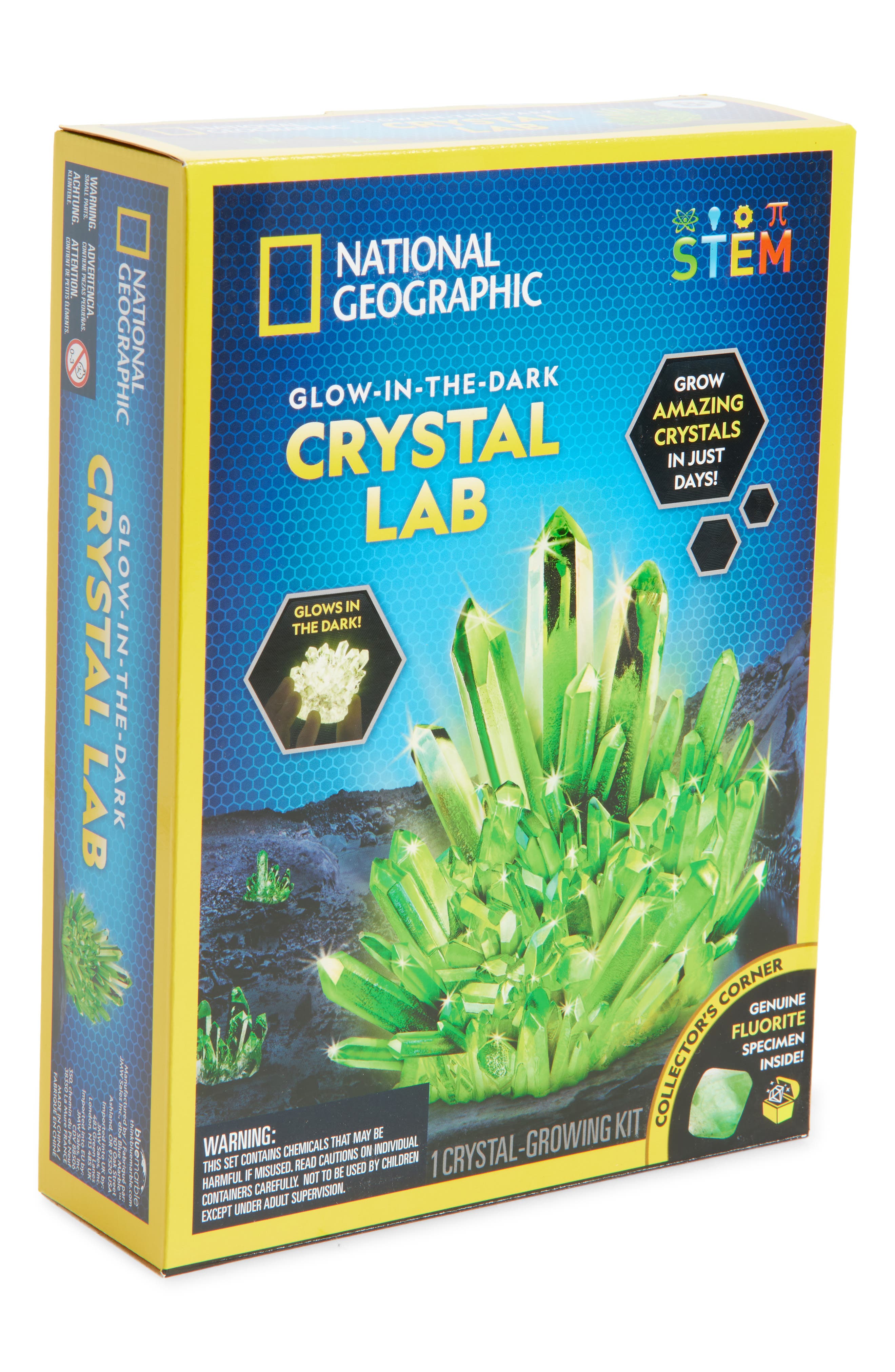 NATIONAL GEOGRAPHIC Glow-In-The-Dark Crystal Lab Kit | Nordstrom