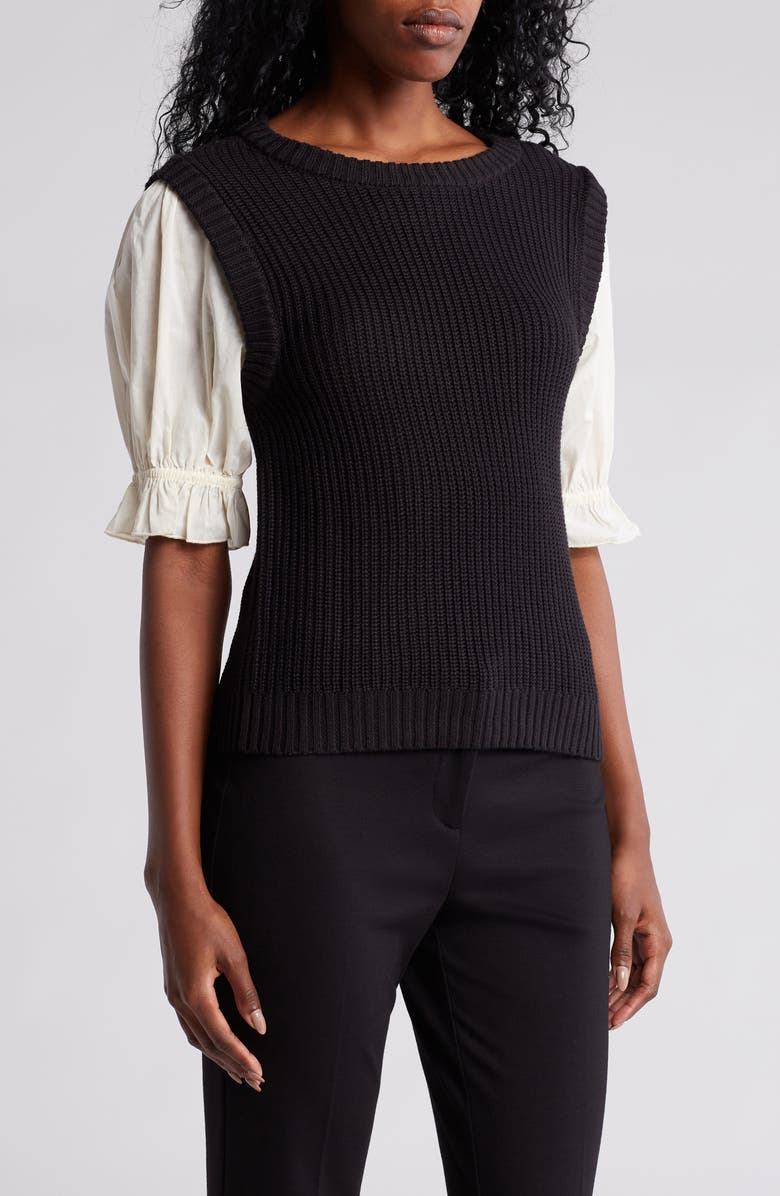 BY DESIGN Mixed Media Top | Nordstromrack