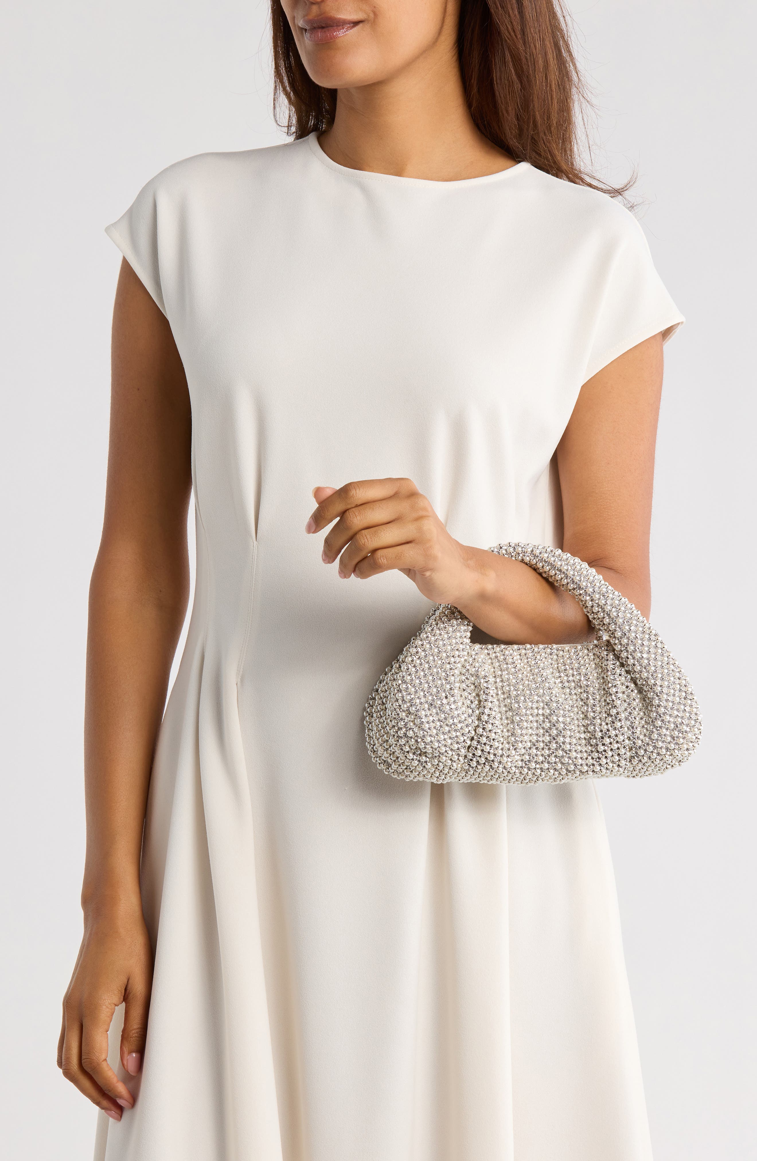 Stuart Weitzman The Moda Crystal Mini Tote Bag | Nordstromrack