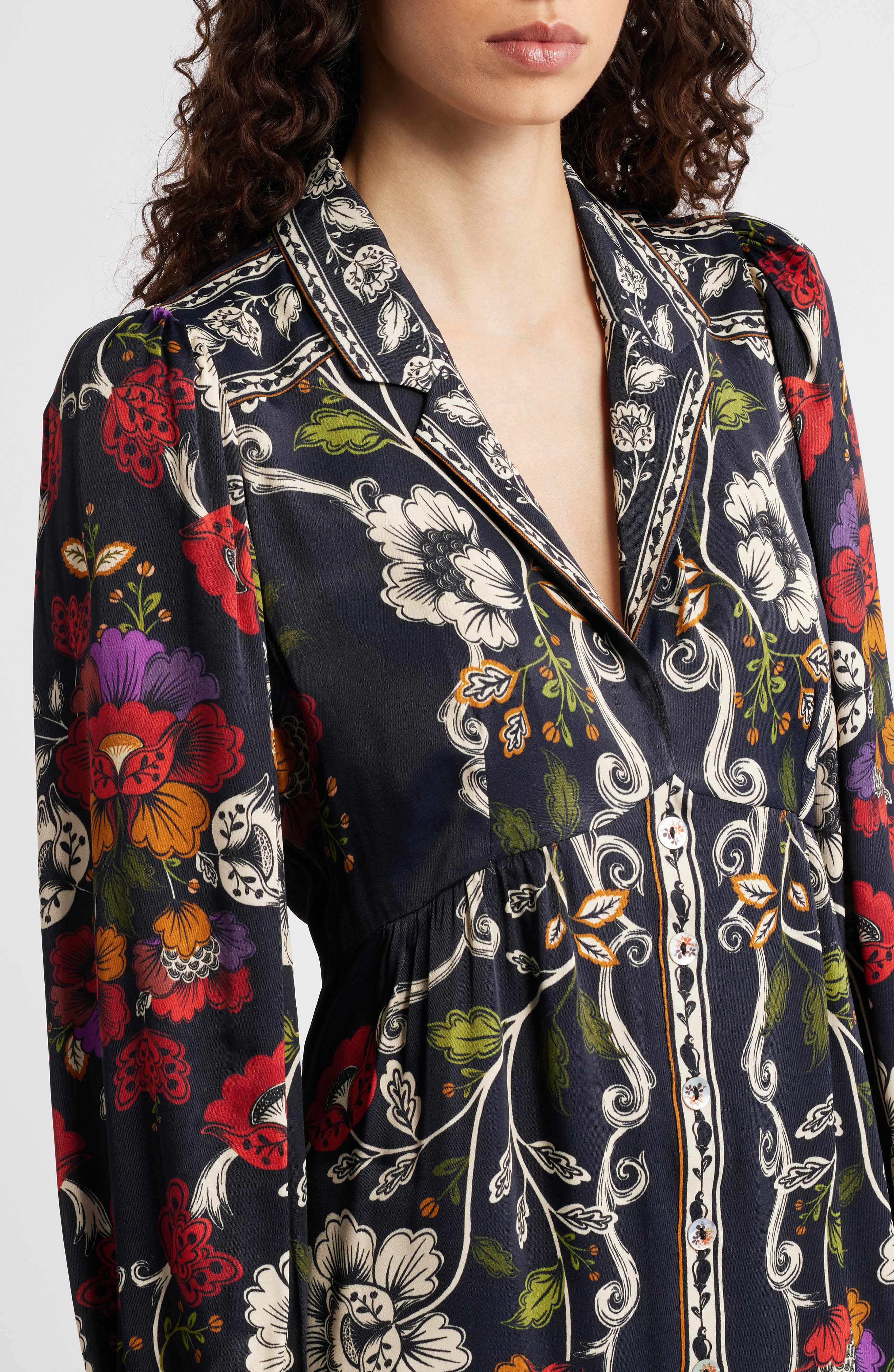 FARM Rio Roccoco Floral Minidress | Nordstrom