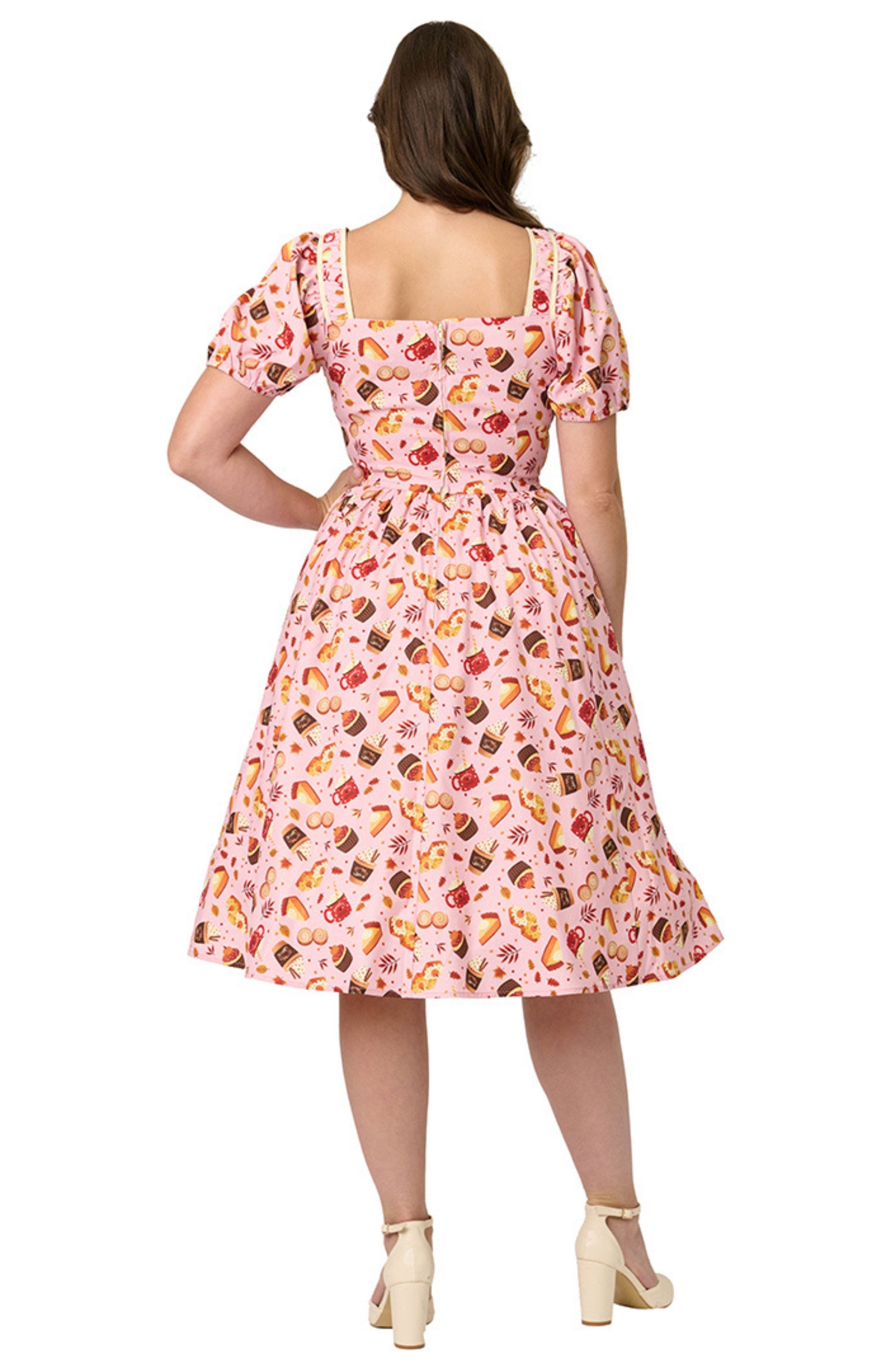 Unique Vintage 1940s Sweetheart Button Front Swing Dress | Nordstrom