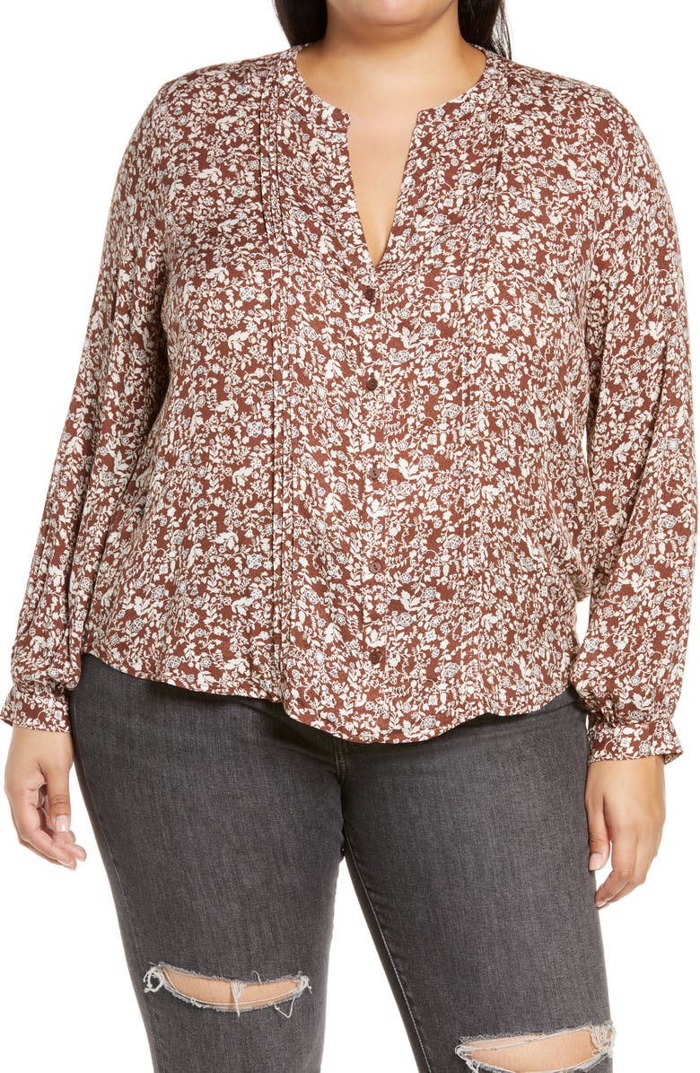 Treasure & Bond Print Blouse | Nordstromrack