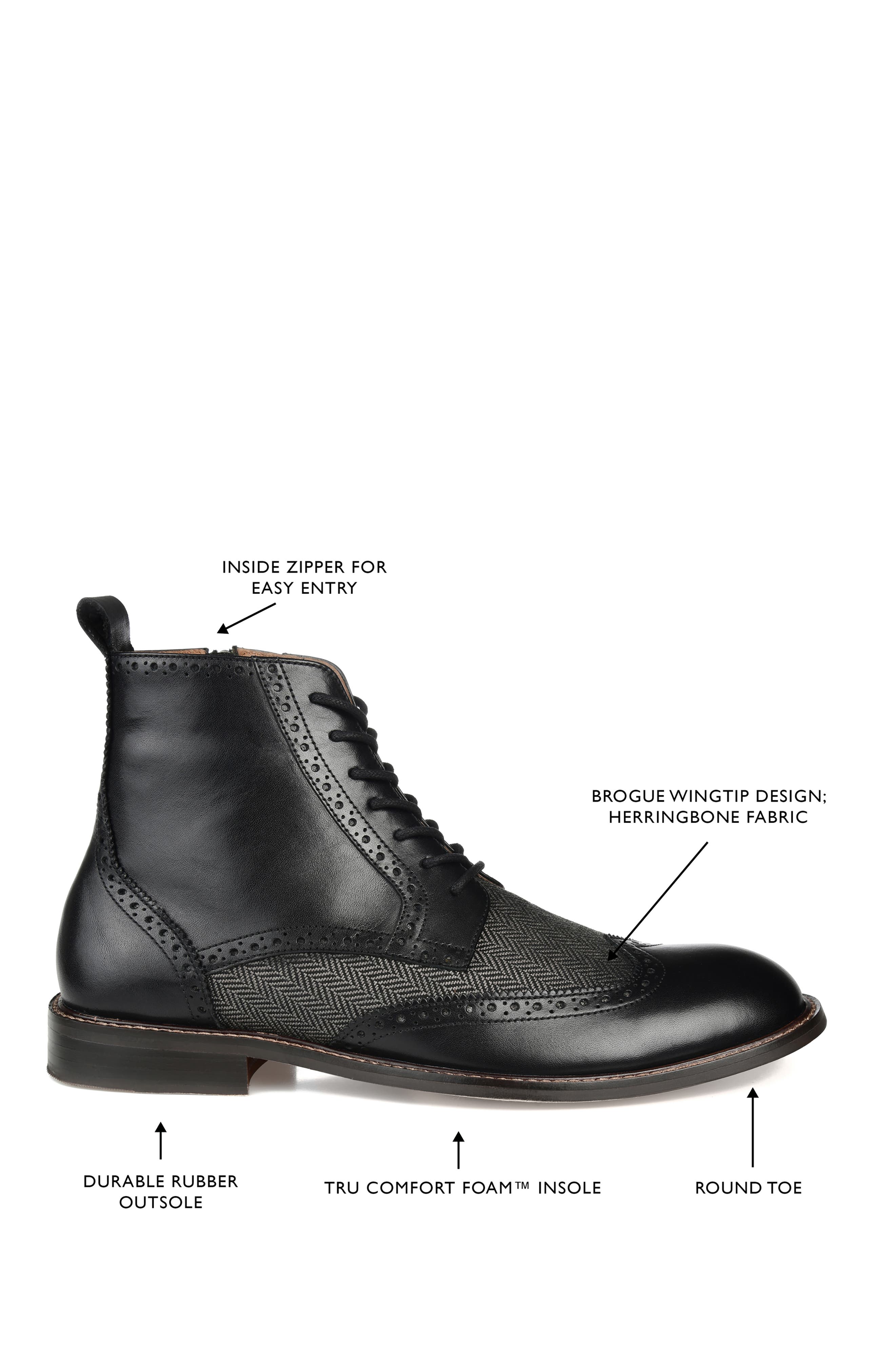 Thomas & Vine Jarett Wingtip Ankle Boot (Men) | Nordstromrack