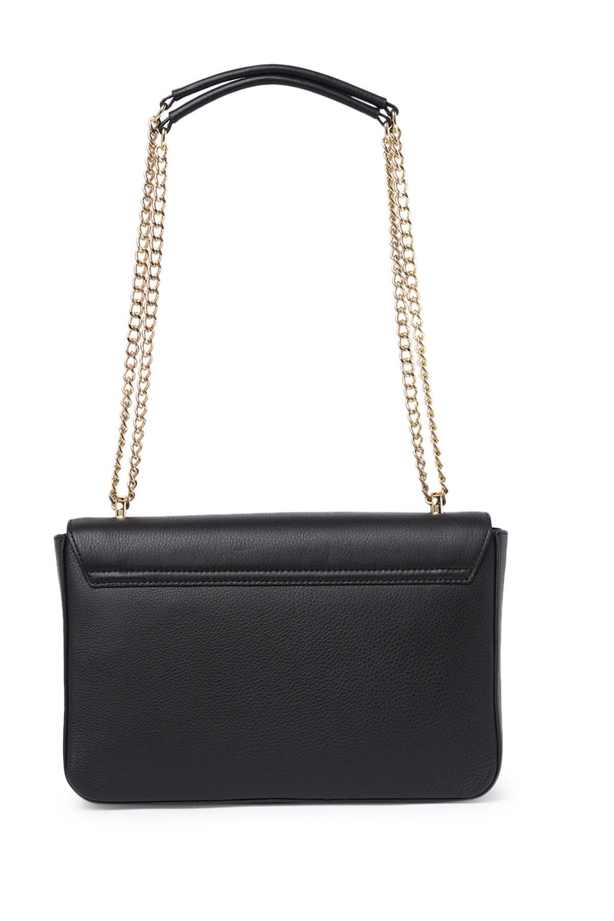 Love Moschino Borsa Vitello Natural Grain Leather Shoulder Bag ...