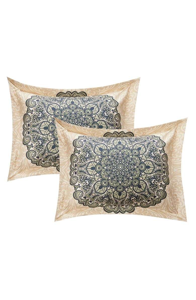 CHIC King Carlie Reversible Boho Inspired Large Scale Medallion Print ...