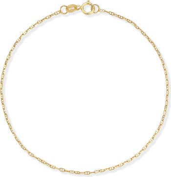 Ember Fine Jewelry 14K Gold Mariner Link Bracelet | Nordstromrack