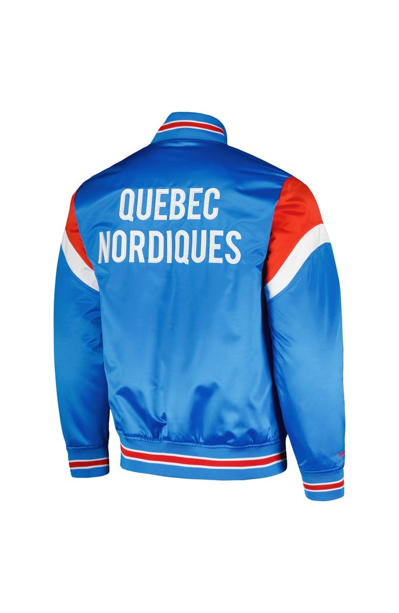 Mitchell & Ness Men's Mitchell & Ness Blue Quebec Nordiques Midweight ...