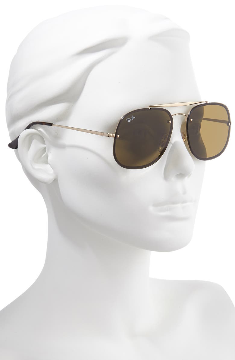Ray-Ban Blaze General 58mm Aviator Sunglasses | Nordstrom