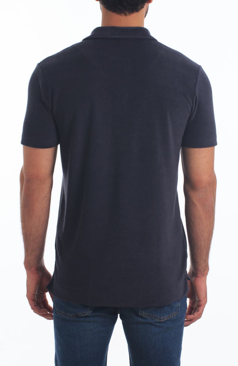 Jared Lang Pima Cotton Terry Cloth Polo | Nordstrom